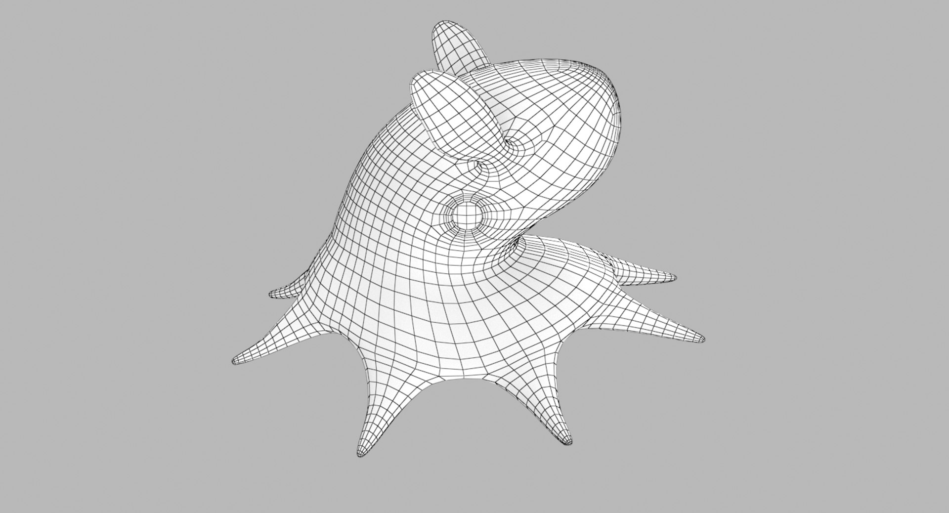 3D Dumbo Octopus Model - TurboSquid 1362547