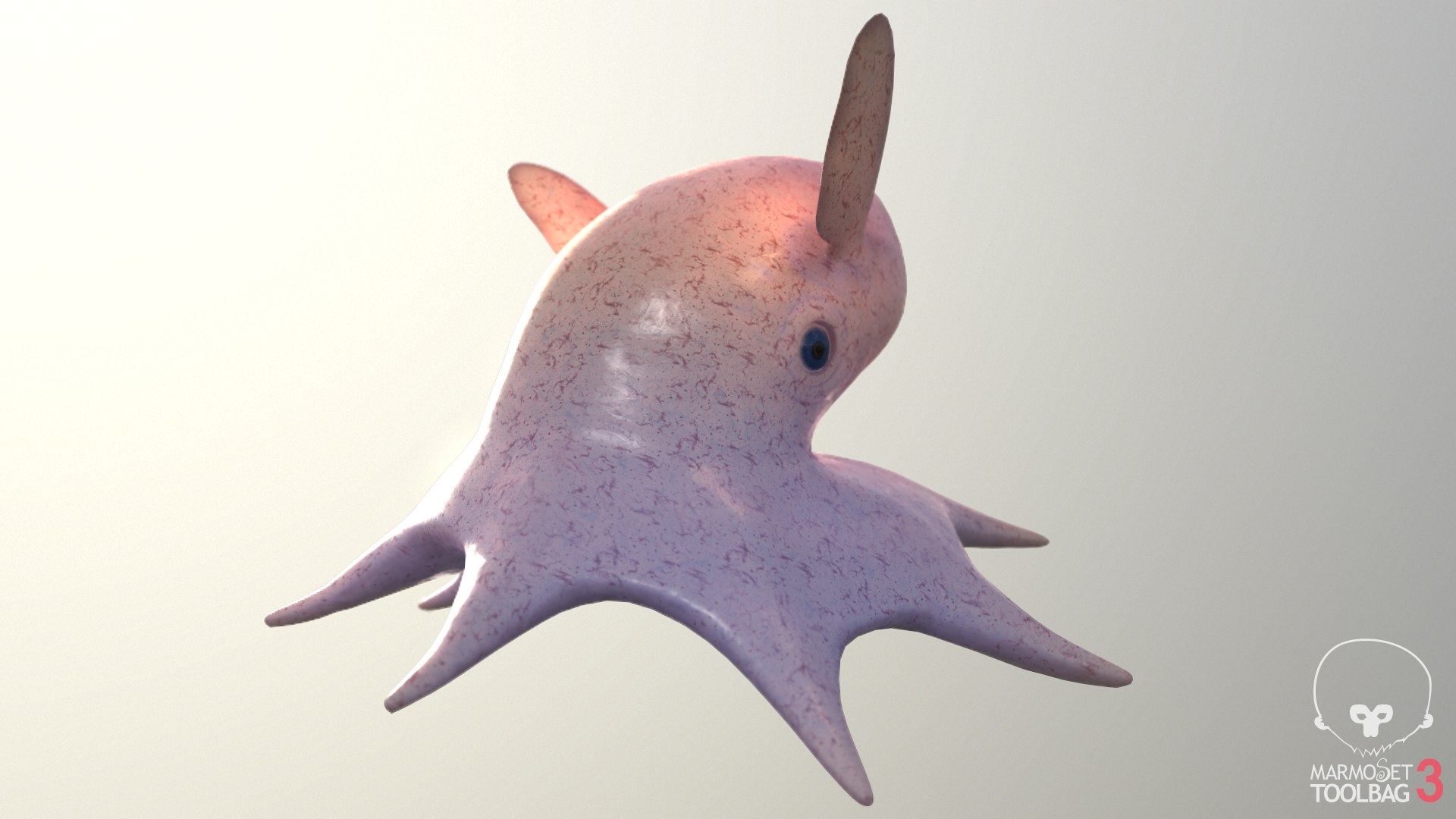 3D Dumbo Octopus Model - TurboSquid 1362547