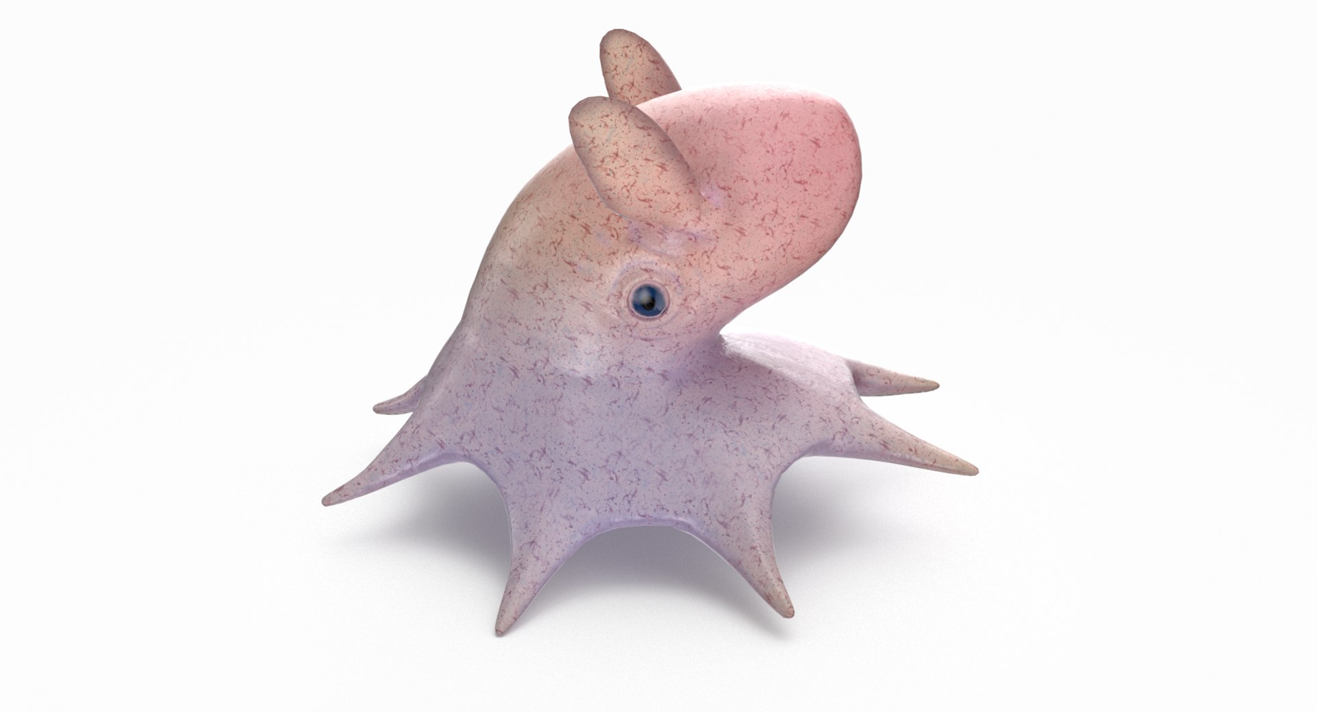 3D Dumbo Octopus Model - TurboSquid 1362547