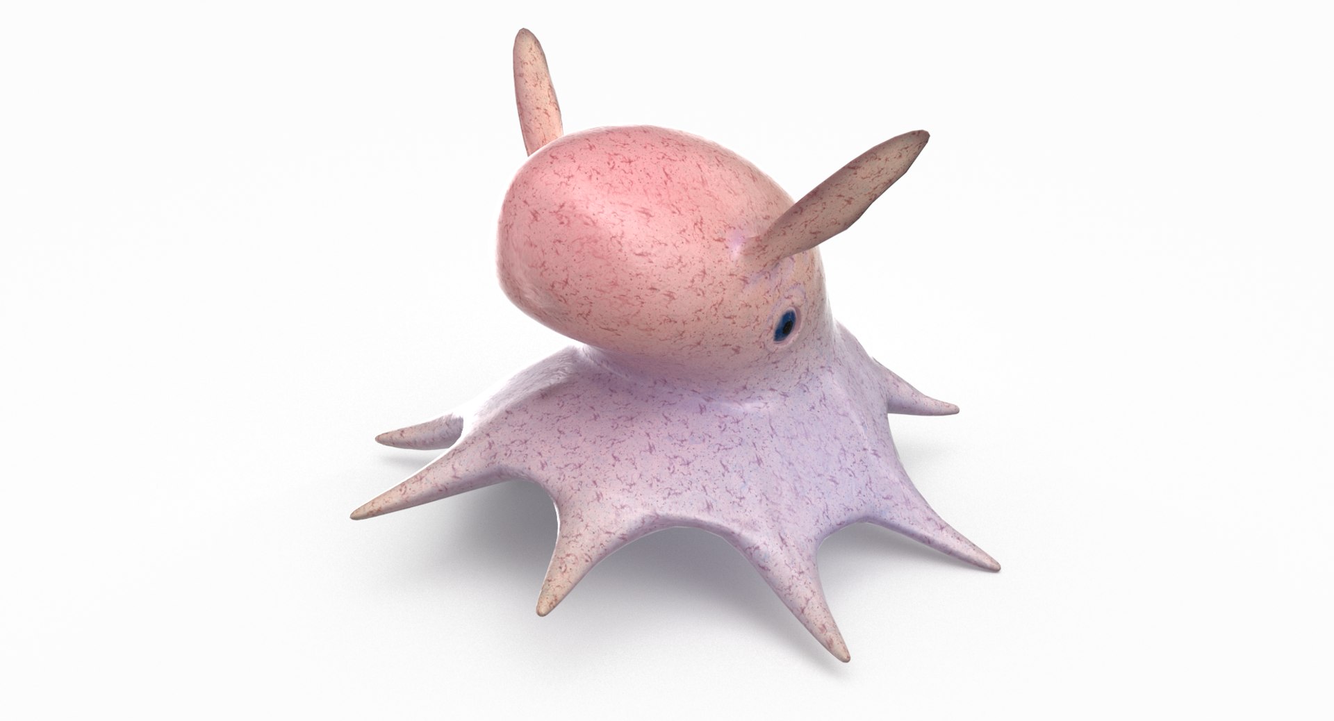 3D Dumbo Octopus Model - TurboSquid 1362547