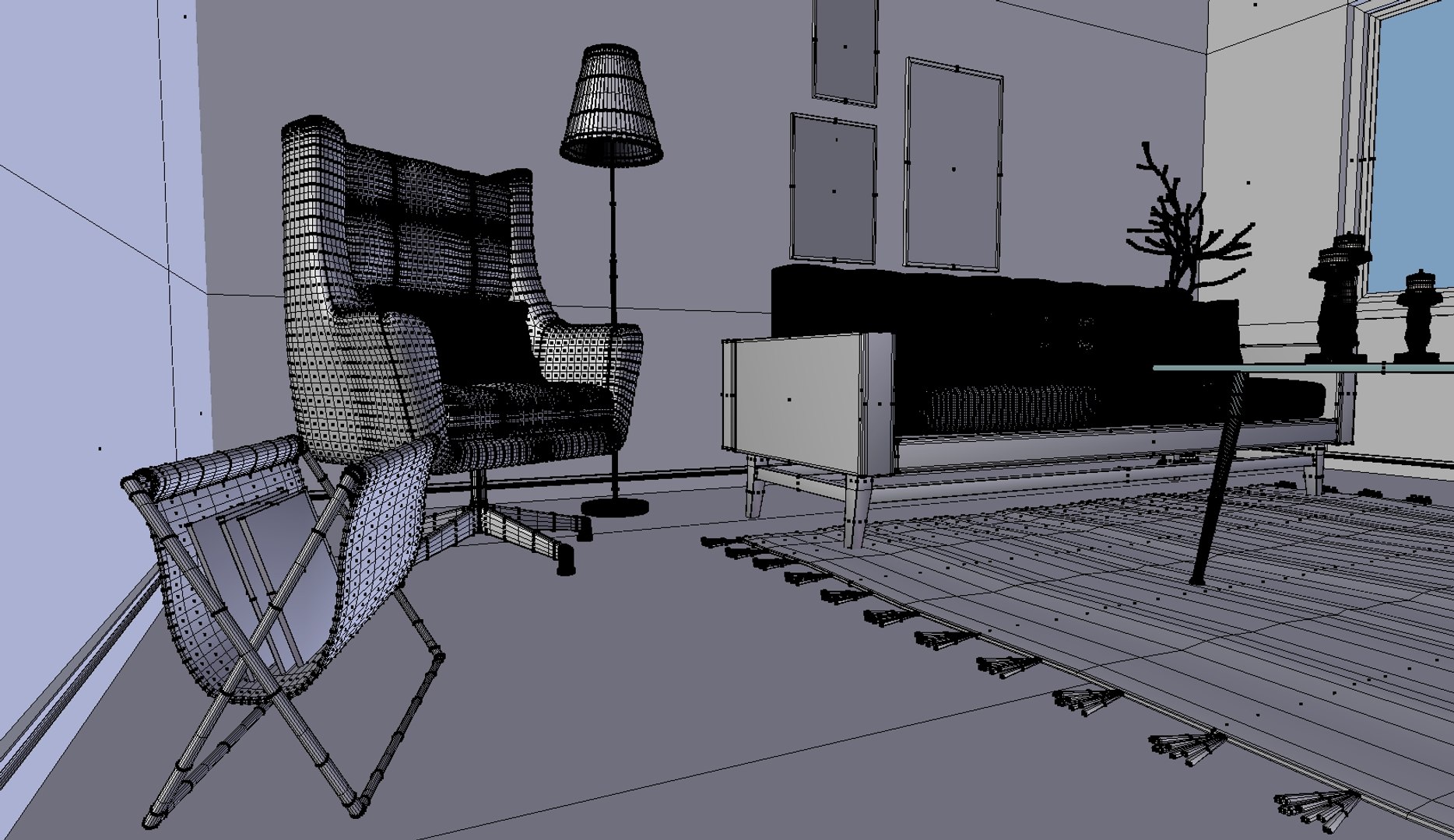 interior vol 1 3d obj