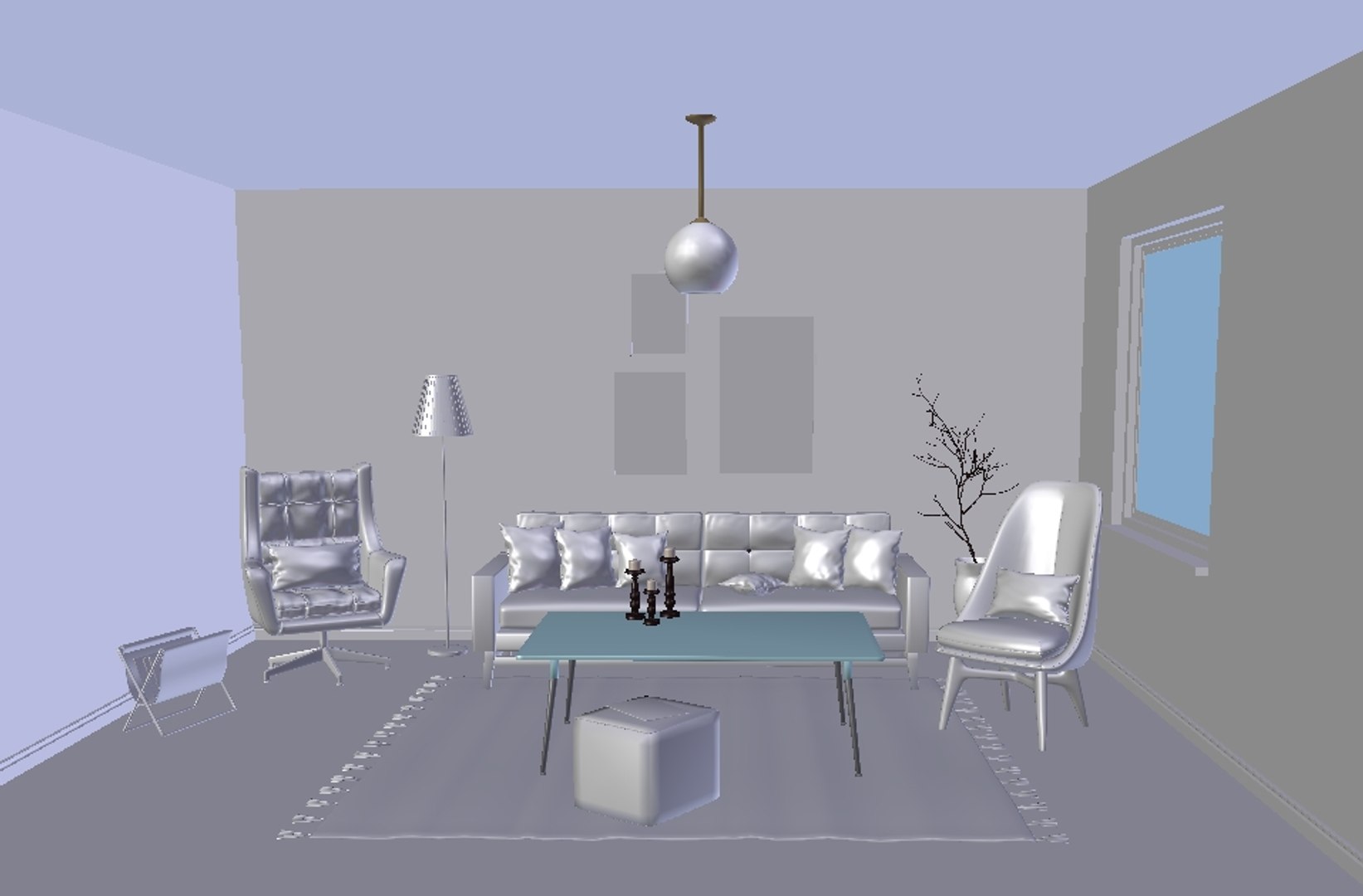 interior vol 1 3d obj