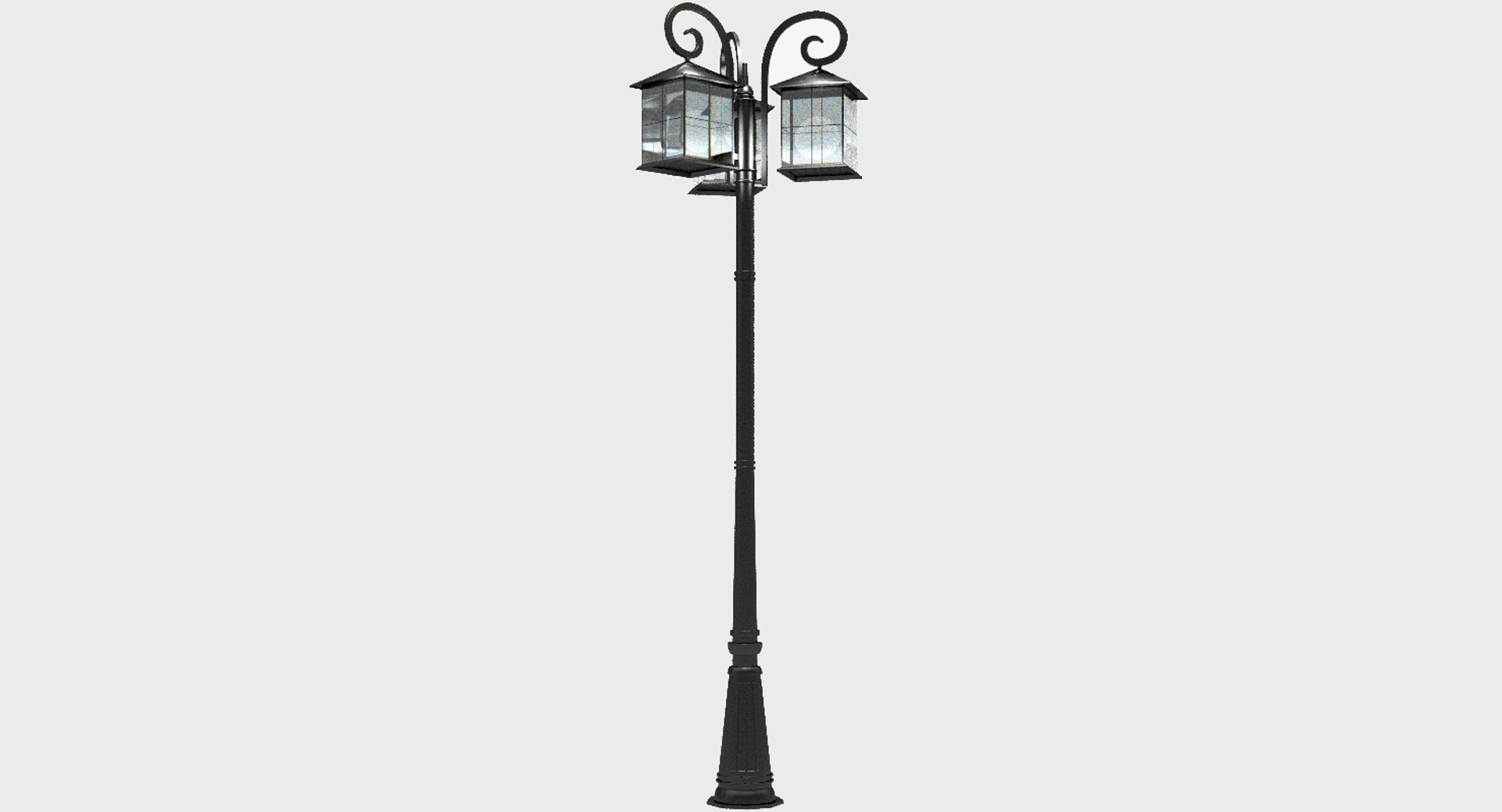 3D Model Lamp Post - TurboSquid 1328867