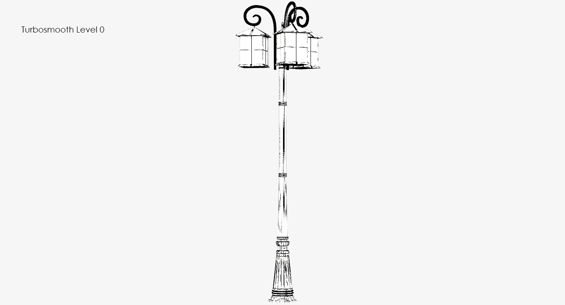 3D Model Lamp Post - TurboSquid 1328867