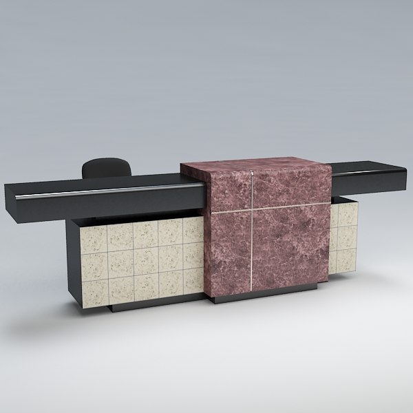 Reception Desk 3D Models for Download | TurboSquid