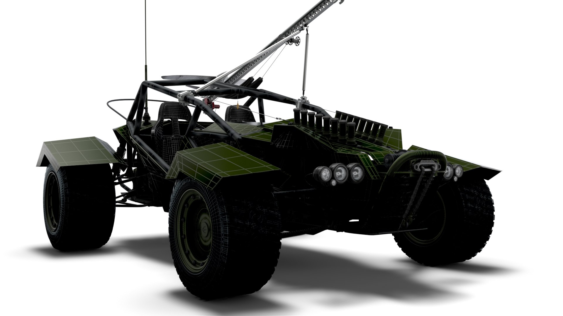 3D Generic Military Buggy RAM 2UAV 2023 - TurboSquid 2030654