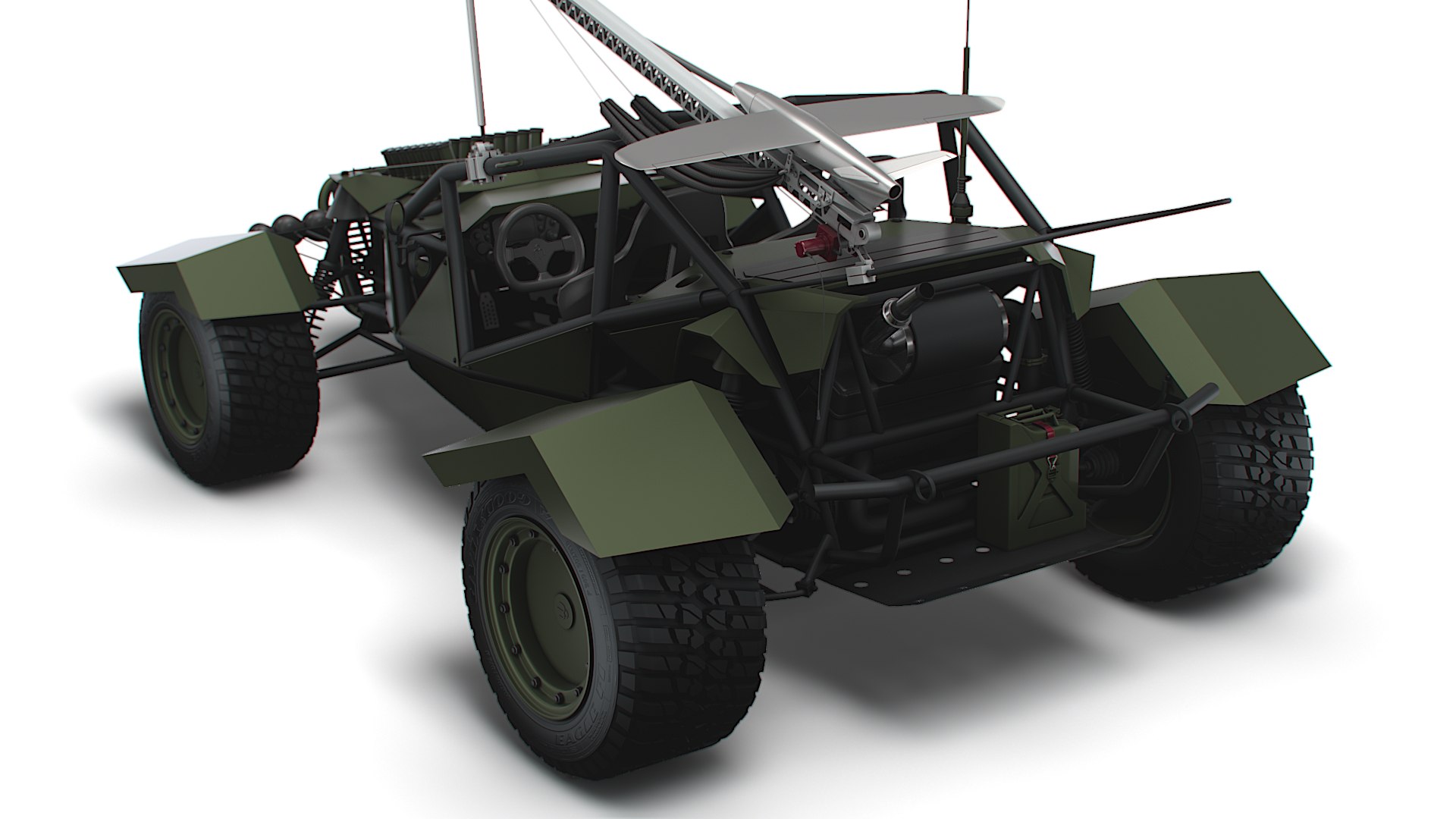 3D Generic Military Buggy RAM 2UAV 2023 - TurboSquid 2030654