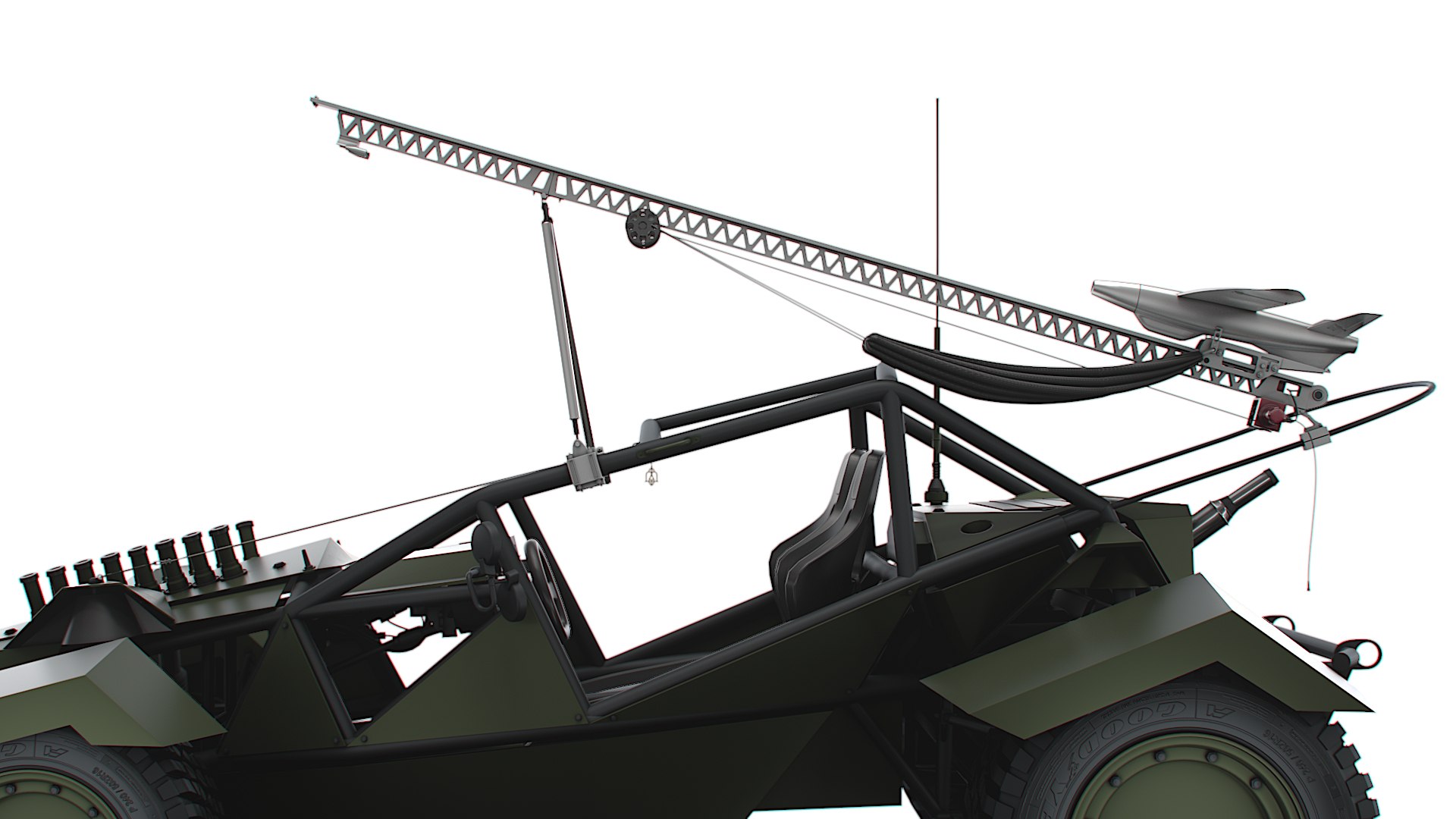 3D Generic Military Buggy RAM 2UAV 2023 - TurboSquid 2030654