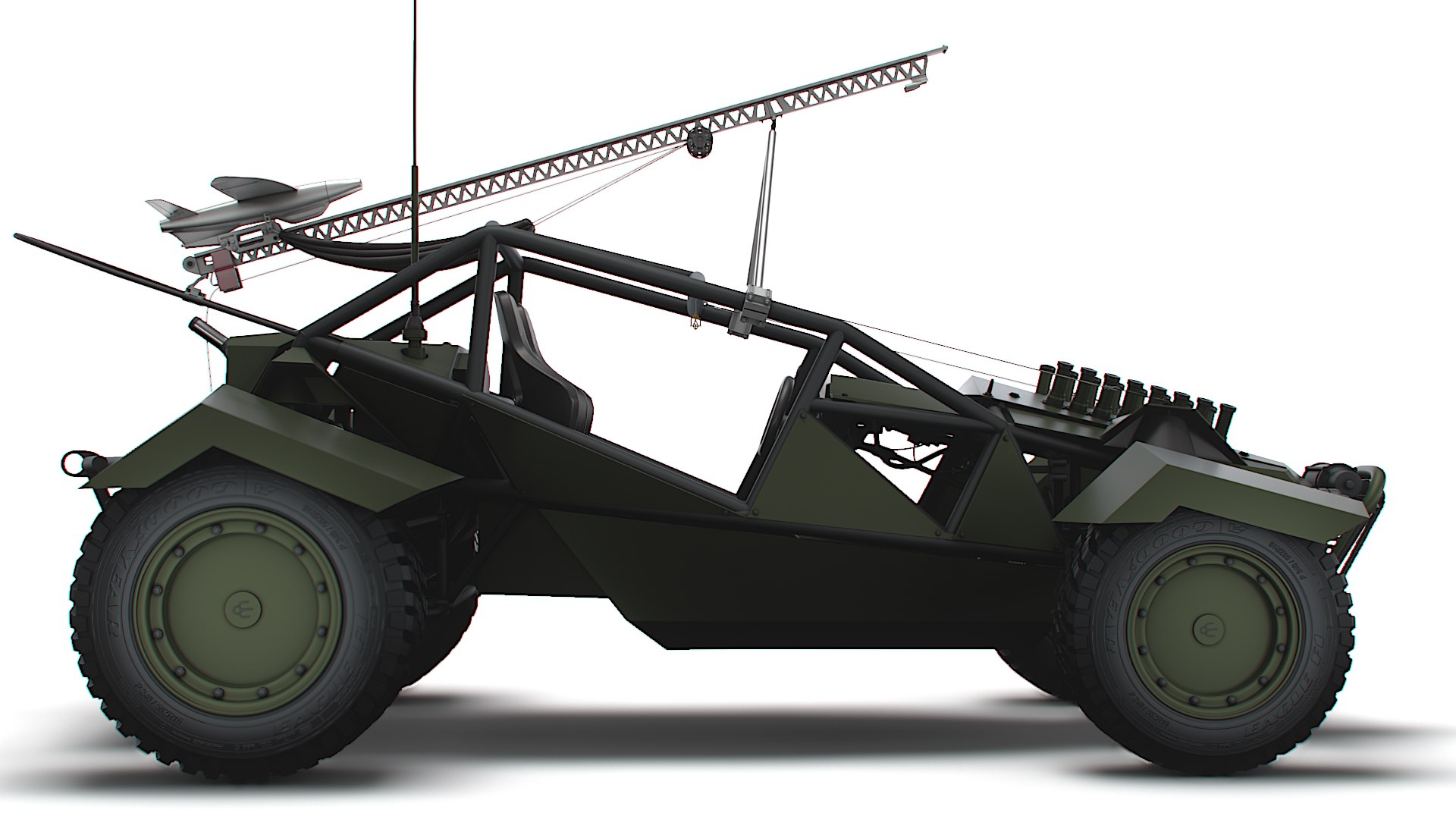 3D Generic Military Buggy RAM 2UAV 2023 - TurboSquid 2030654