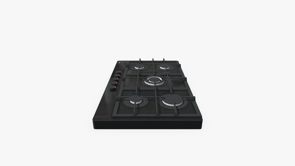 3D Hob Amica PGCA9101ApB Black model - TurboSquid 2018355