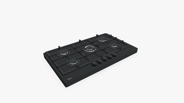 3D Hob Amica PGCA9101ApB Black model - TurboSquid 2018355