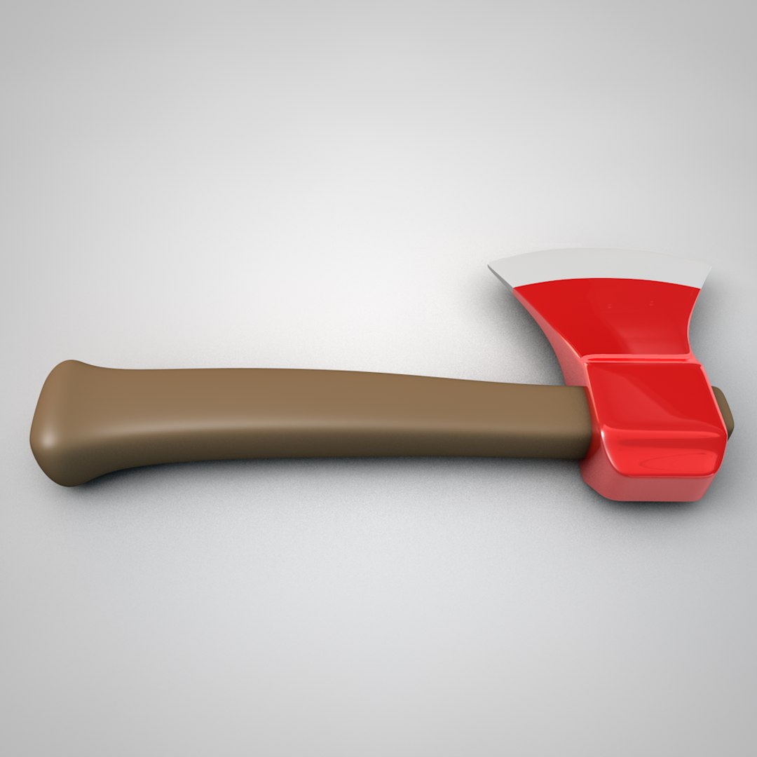 3D Cartoon Hatchet - TurboSquid 1365715