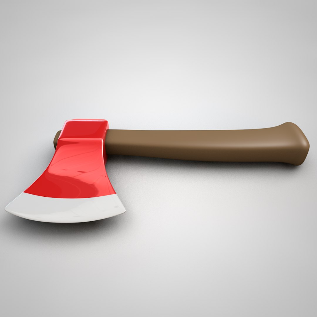 3D Cartoon Hatchet - TurboSquid 1365715