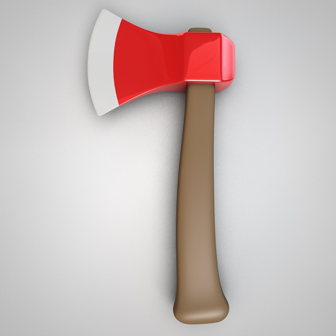 3D Cartoon Hatchet - TurboSquid 1365715