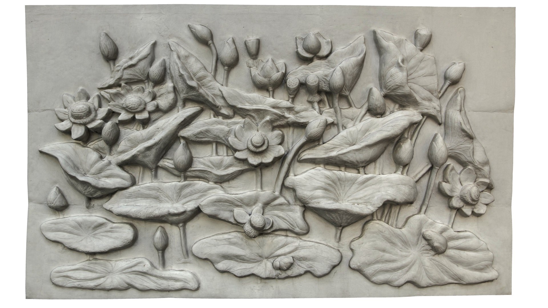 Flowers Bas-relief Scan 3d Obj