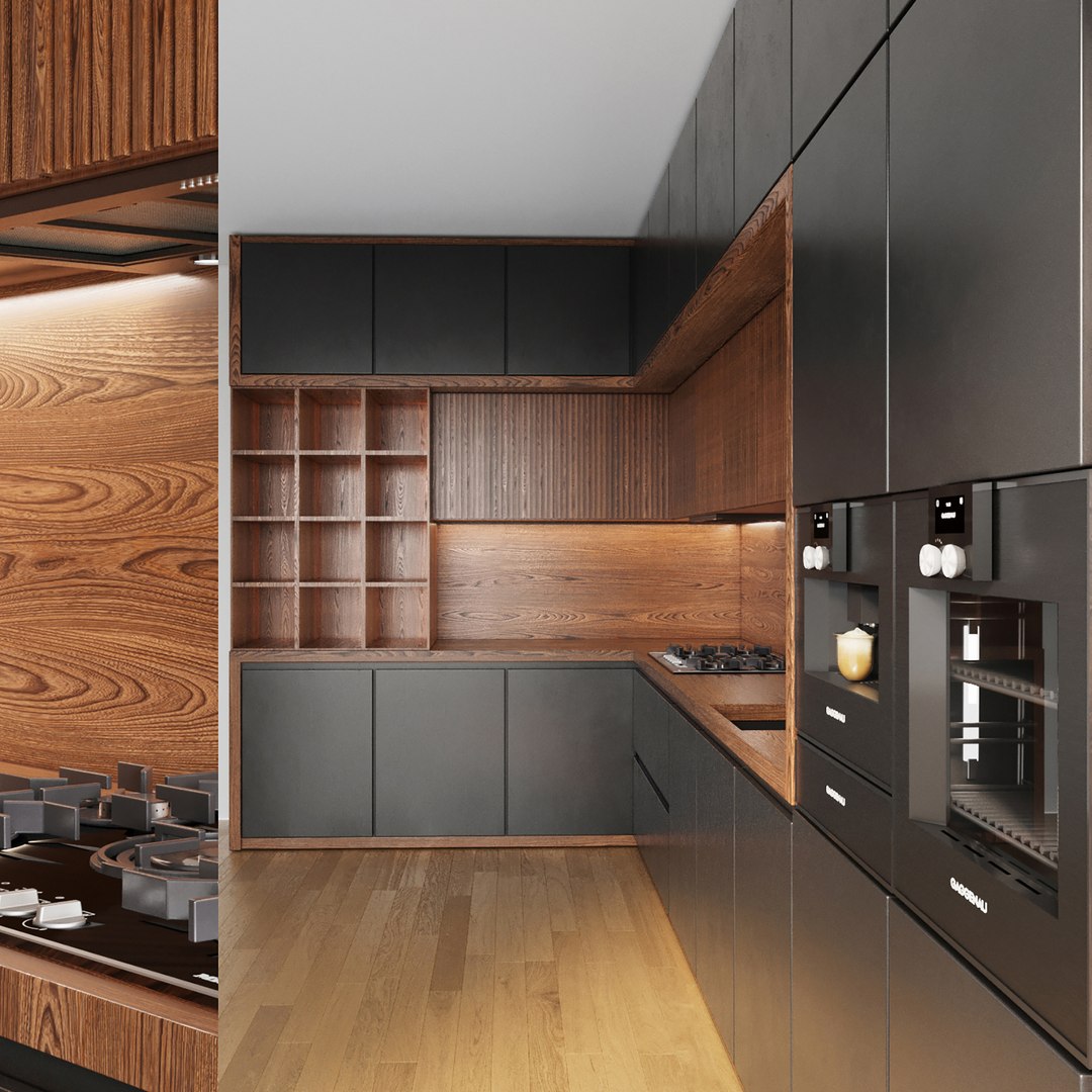 Kitchen 043 Model - TurboSquid 1957908