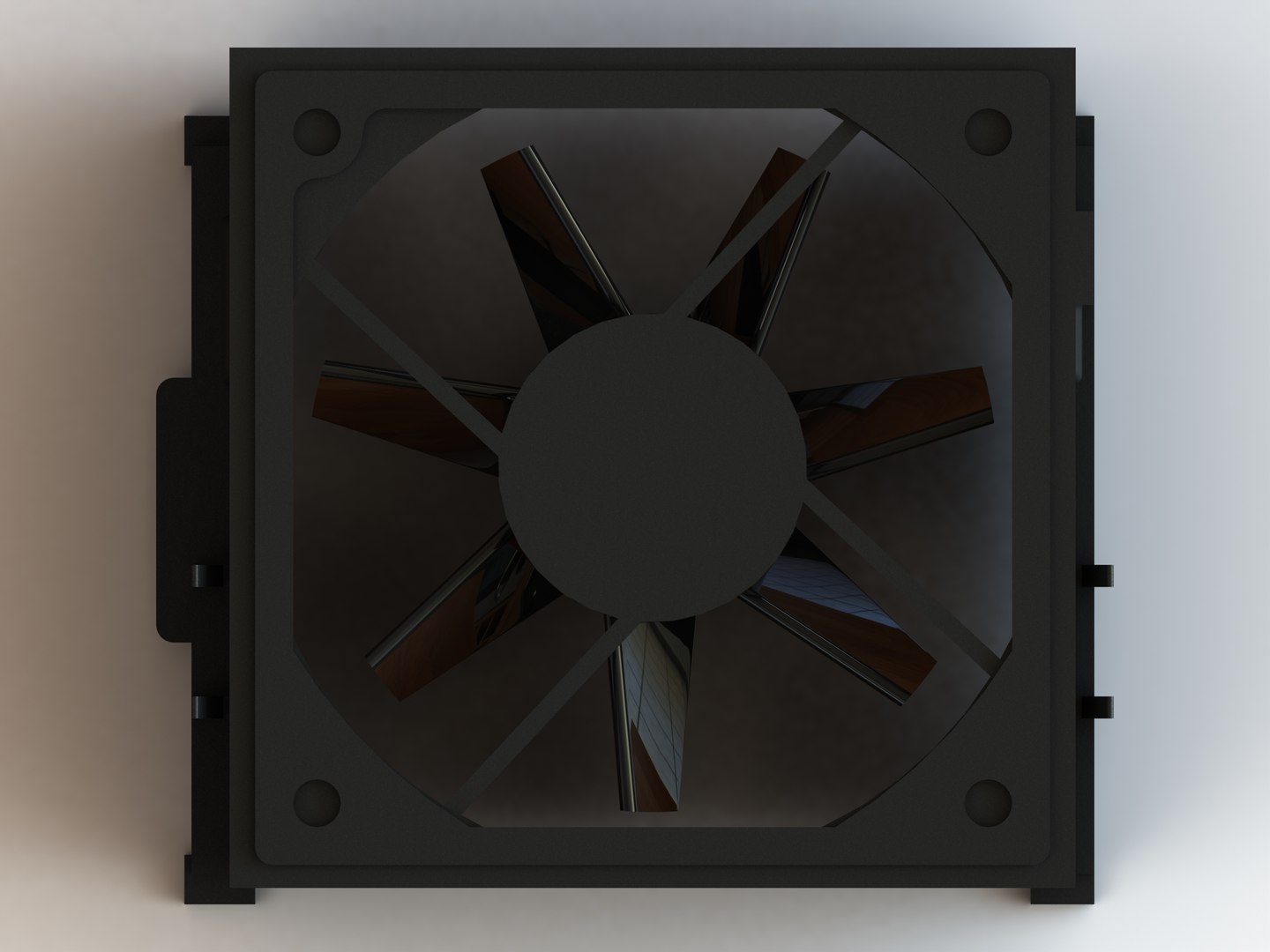 3D 95x95 Mm CPU Cooling Fan Model - TurboSquid 2176309