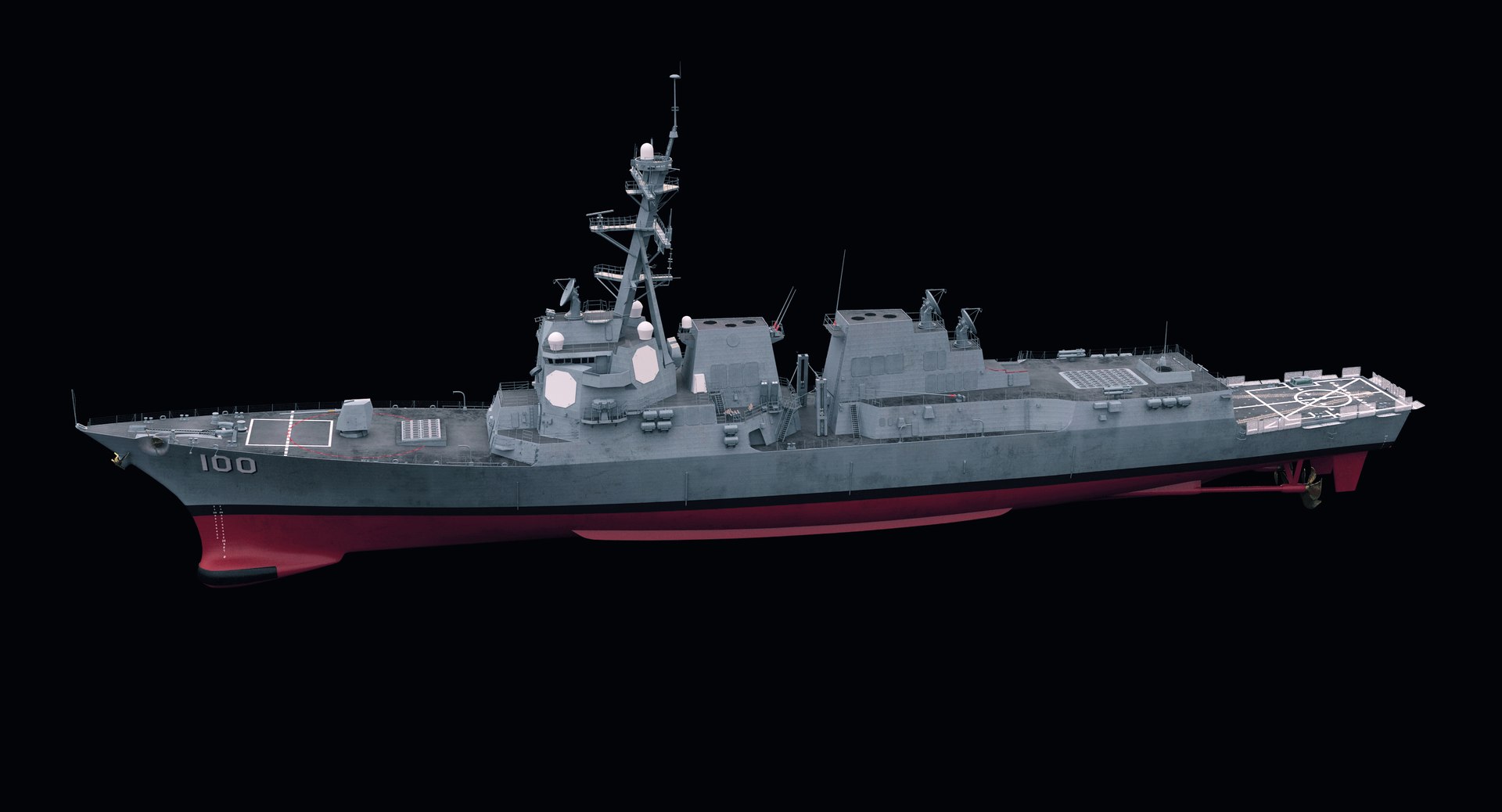 uss ddg 100 max