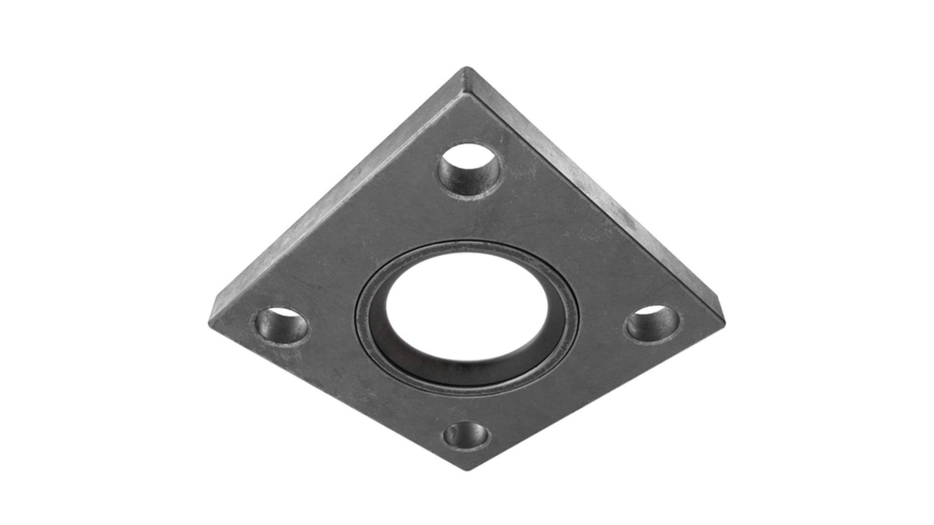 3D Model Square Flange Metal Armor With Rubber PBR - TurboSquid 2299843