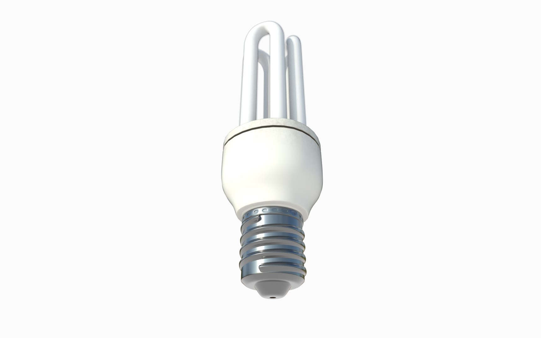 Free 3D Basic Cfl Lightbulb Light Lamp Model - TurboSquid 1627337