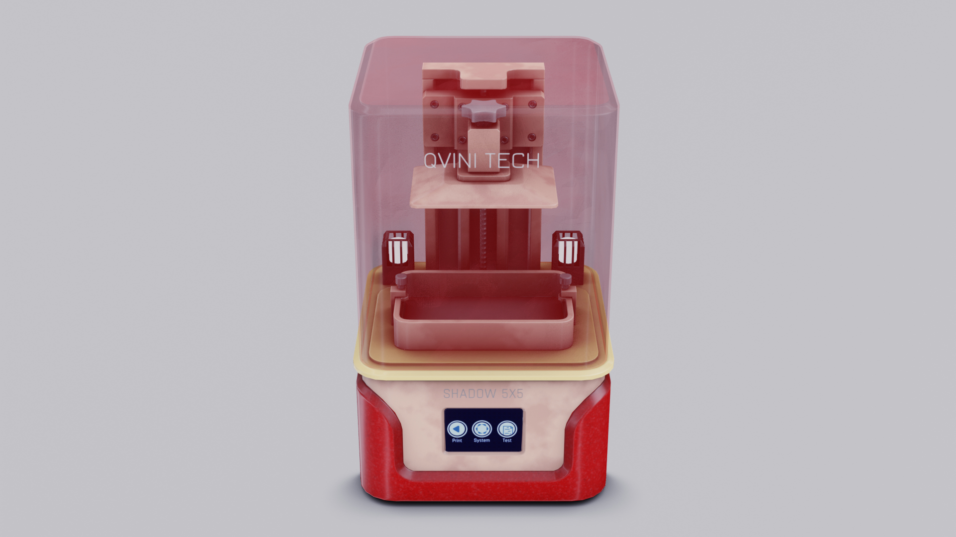 Red Printer 3D Model - TurboSquid 1637387