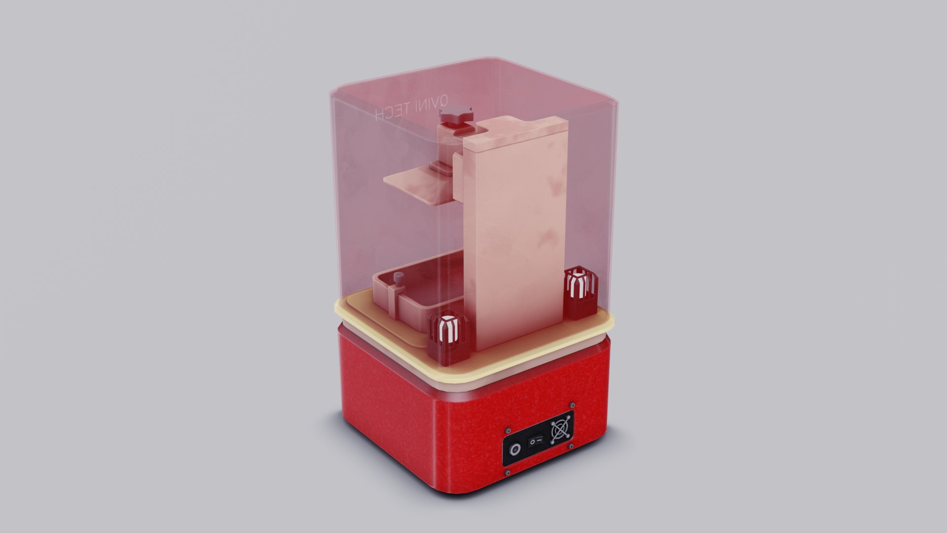 Red Printer 3D Model - TurboSquid 1637387