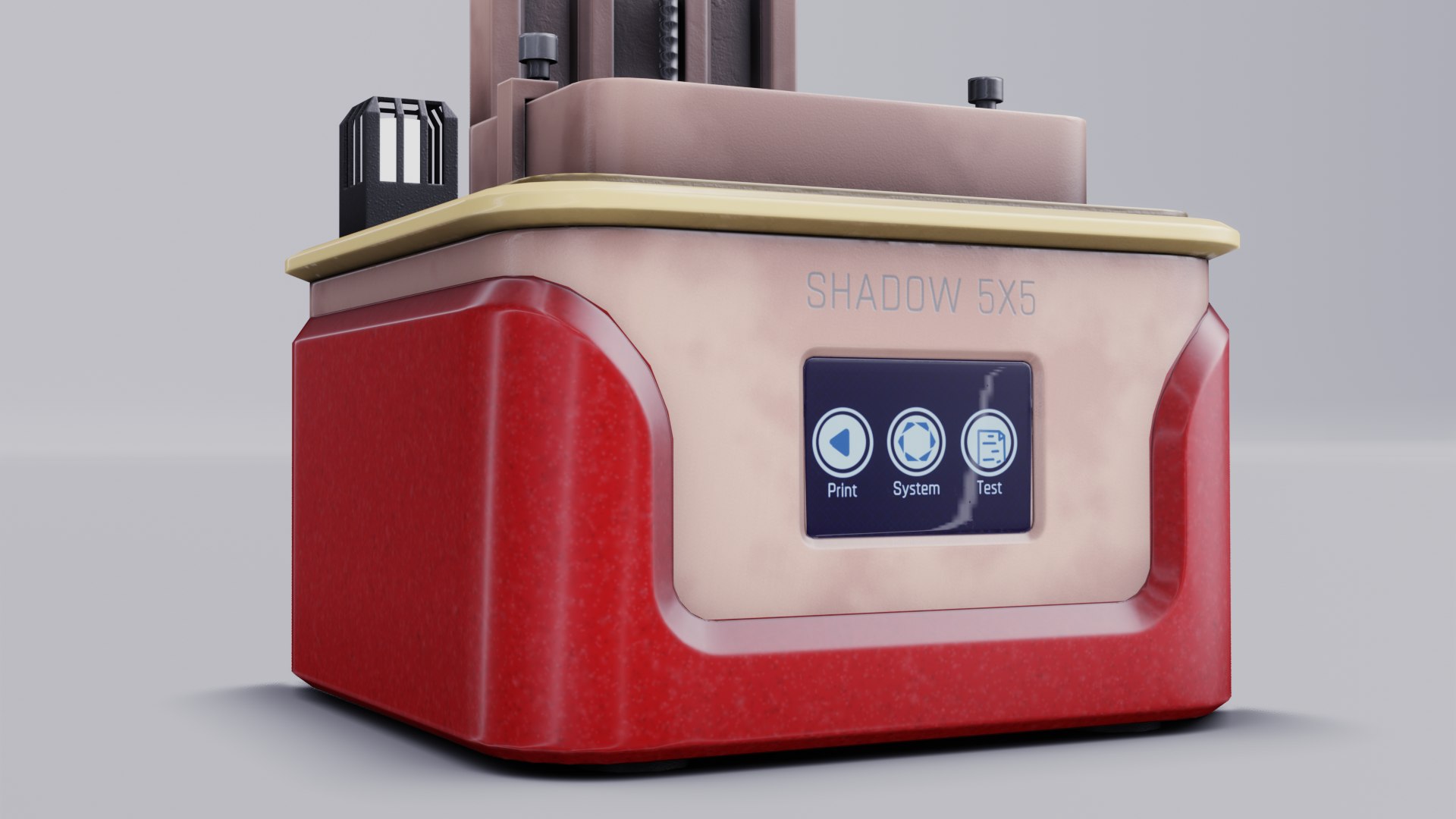 Red Printer 3D Model - TurboSquid 1637387
