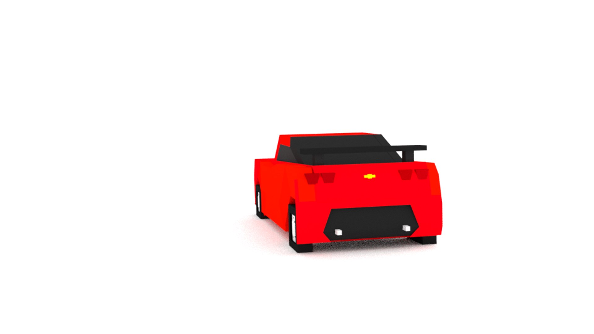 Camaro Ss 2016 Minecraft 3D Model - TurboSquid 1233305