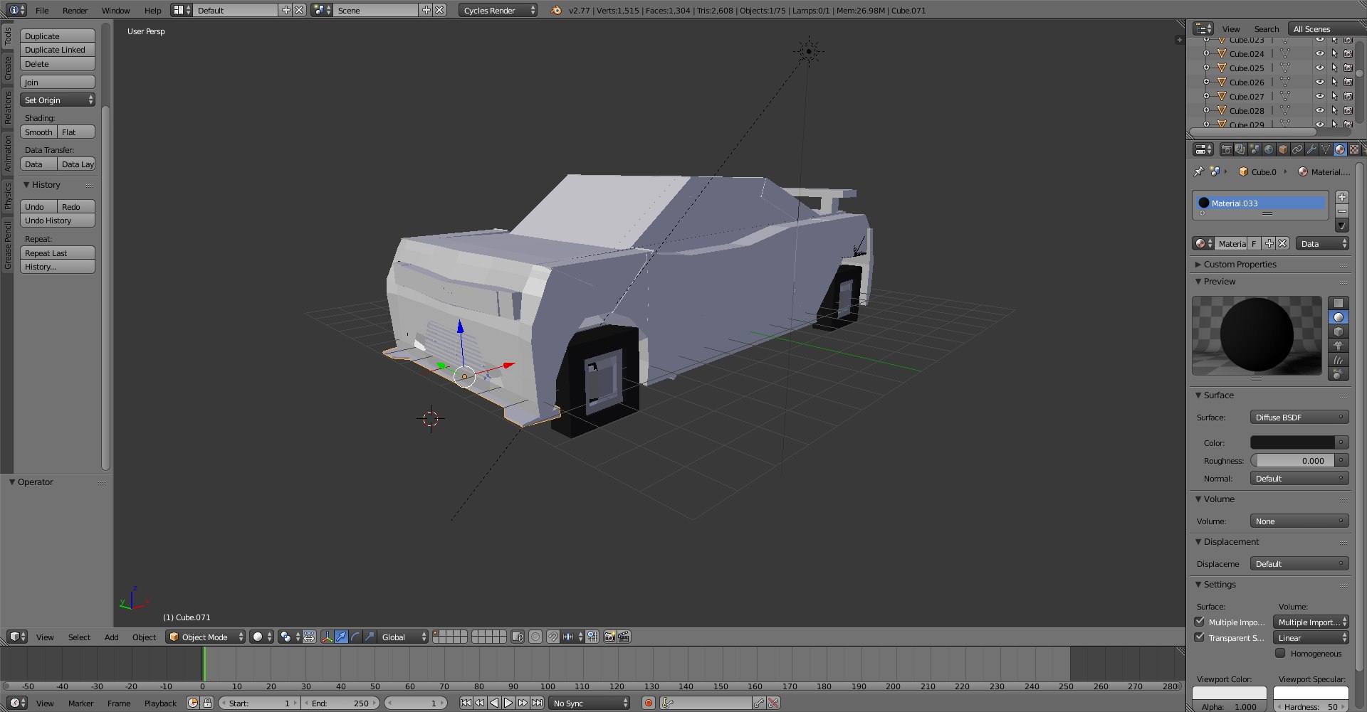Camaro Ss 2016 Minecraft 3D Model - TurboSquid 1233305