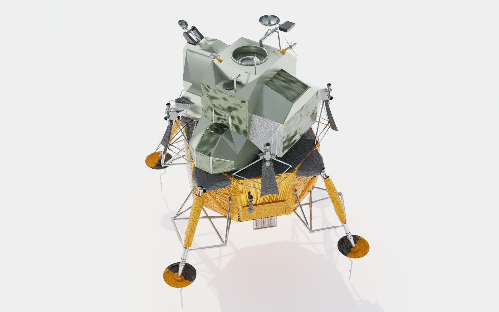 Apollo Lunar Module Lander 3d Model