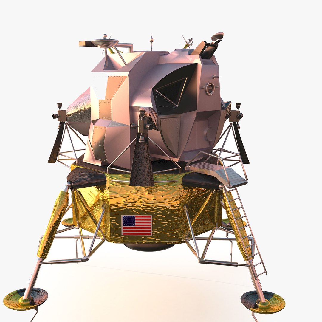 Apollo Lunar Module Lander 3d Model
