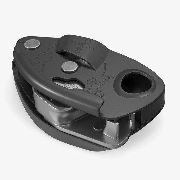 modelo 3d Dispositivo Asegurador Gri Gri Petzl Negro - TurboSquid 2189655