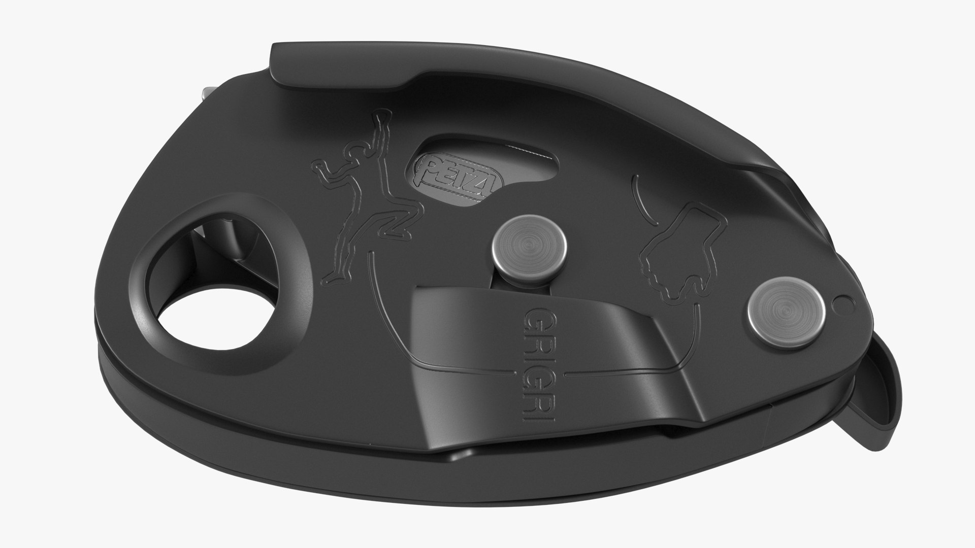 3D Belay Device Gri Gri Petzl Black - TurboSquid 2189655