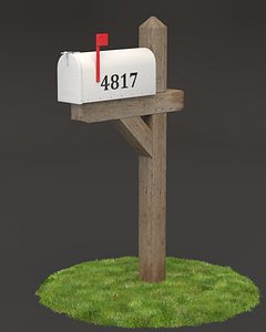 Letter Box 3D Models for Download | TurboSquid