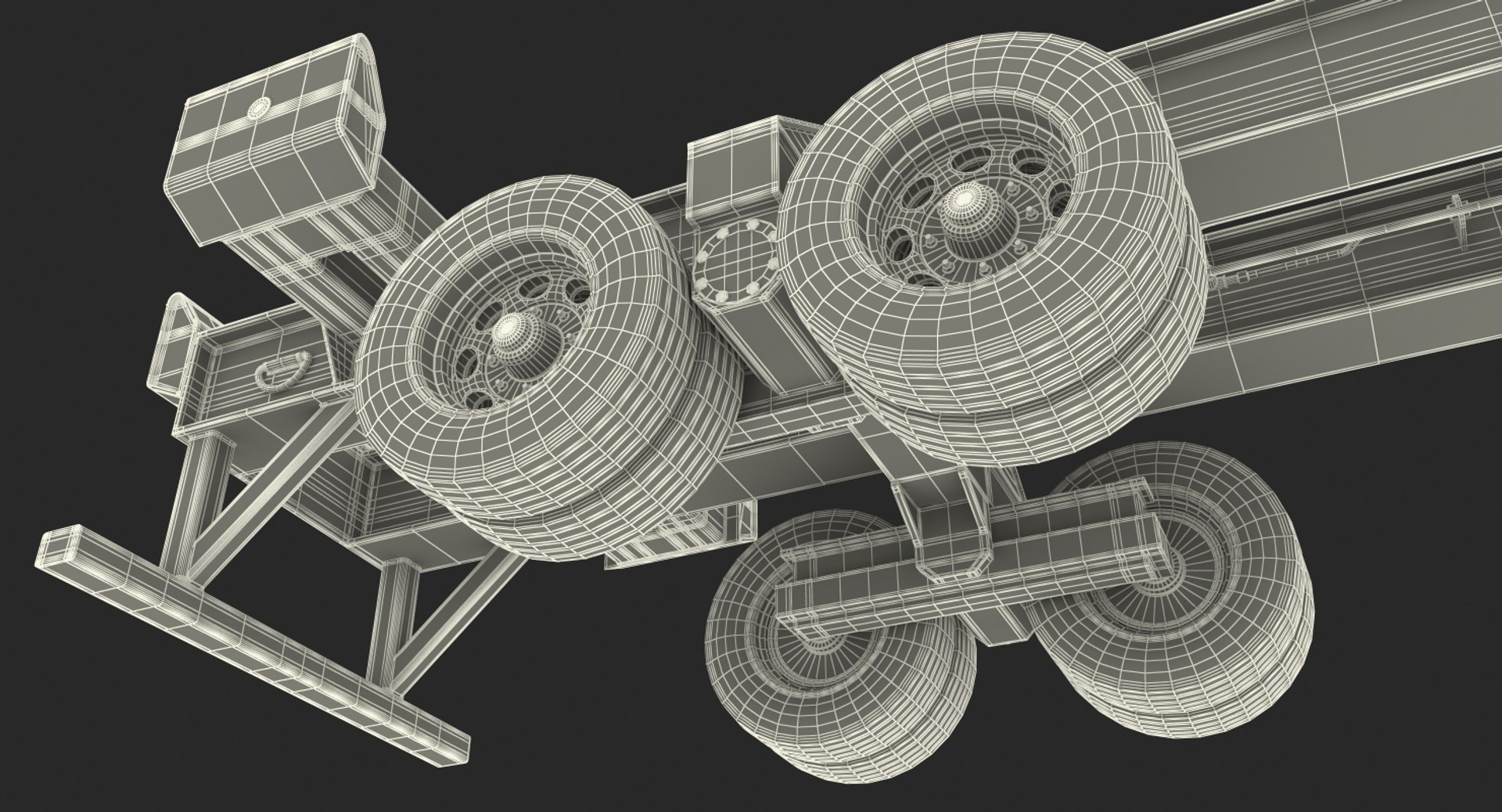 3D Container Trailer Generic Model - TurboSquid 1366946