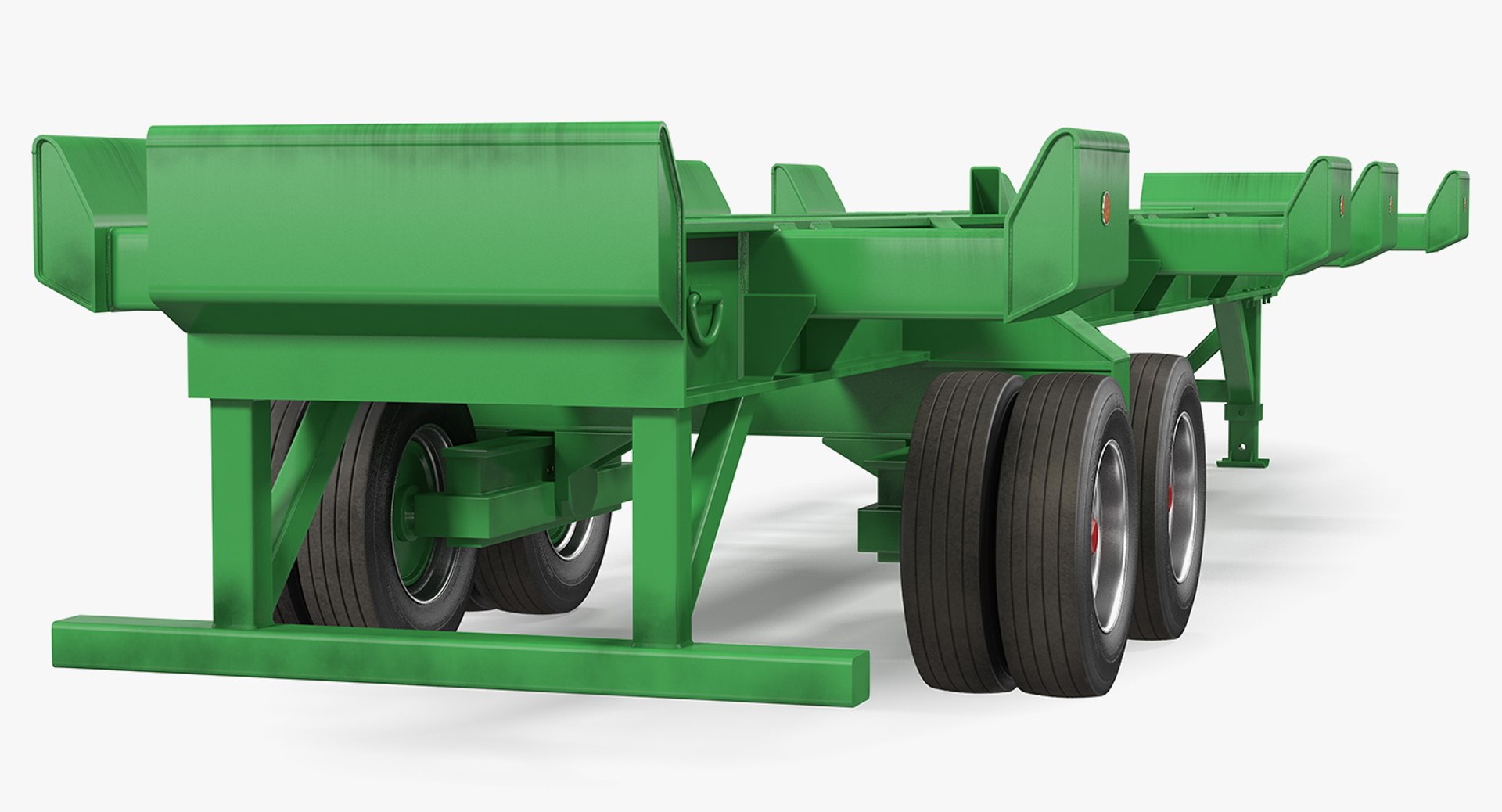 3D Container Trailer Generic Model - TurboSquid 1366946