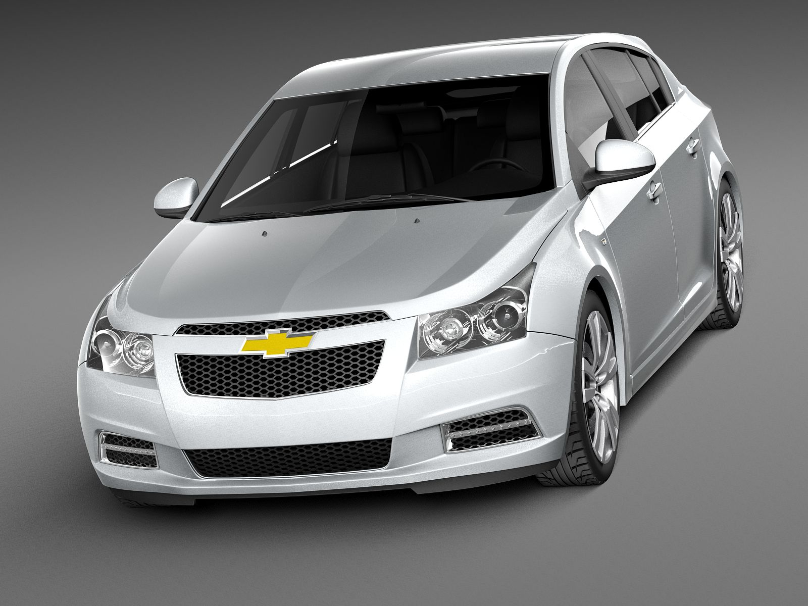 3d model chevrolet cruze 2012 hatchback