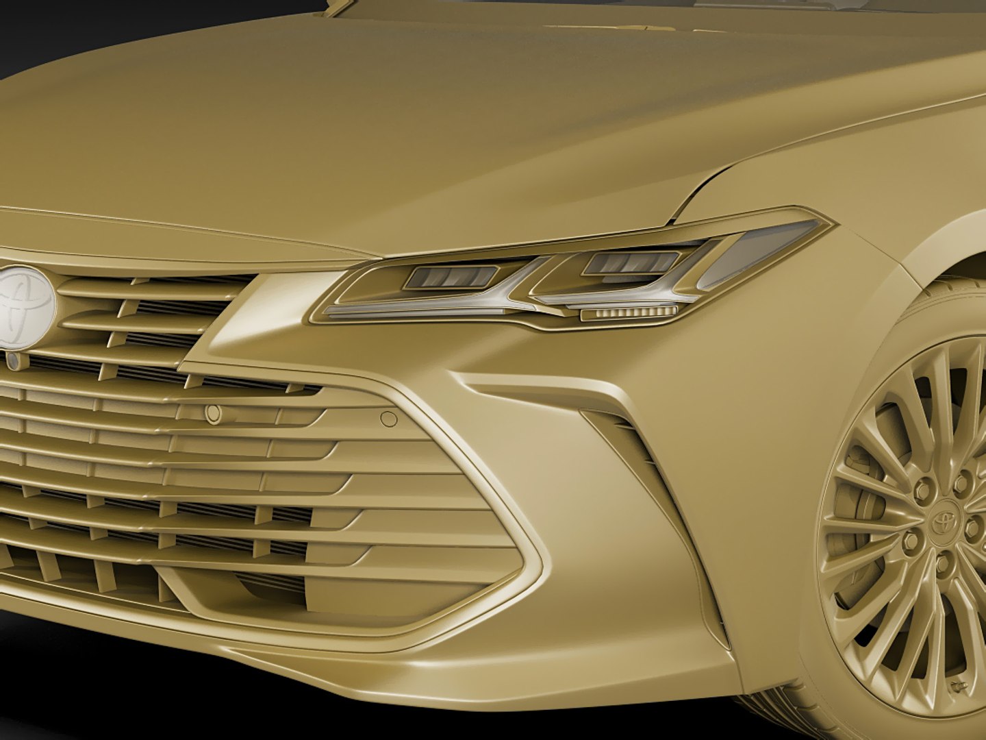 Toyota Avalon Hybrid 3D Model - TurboSquid 1264143