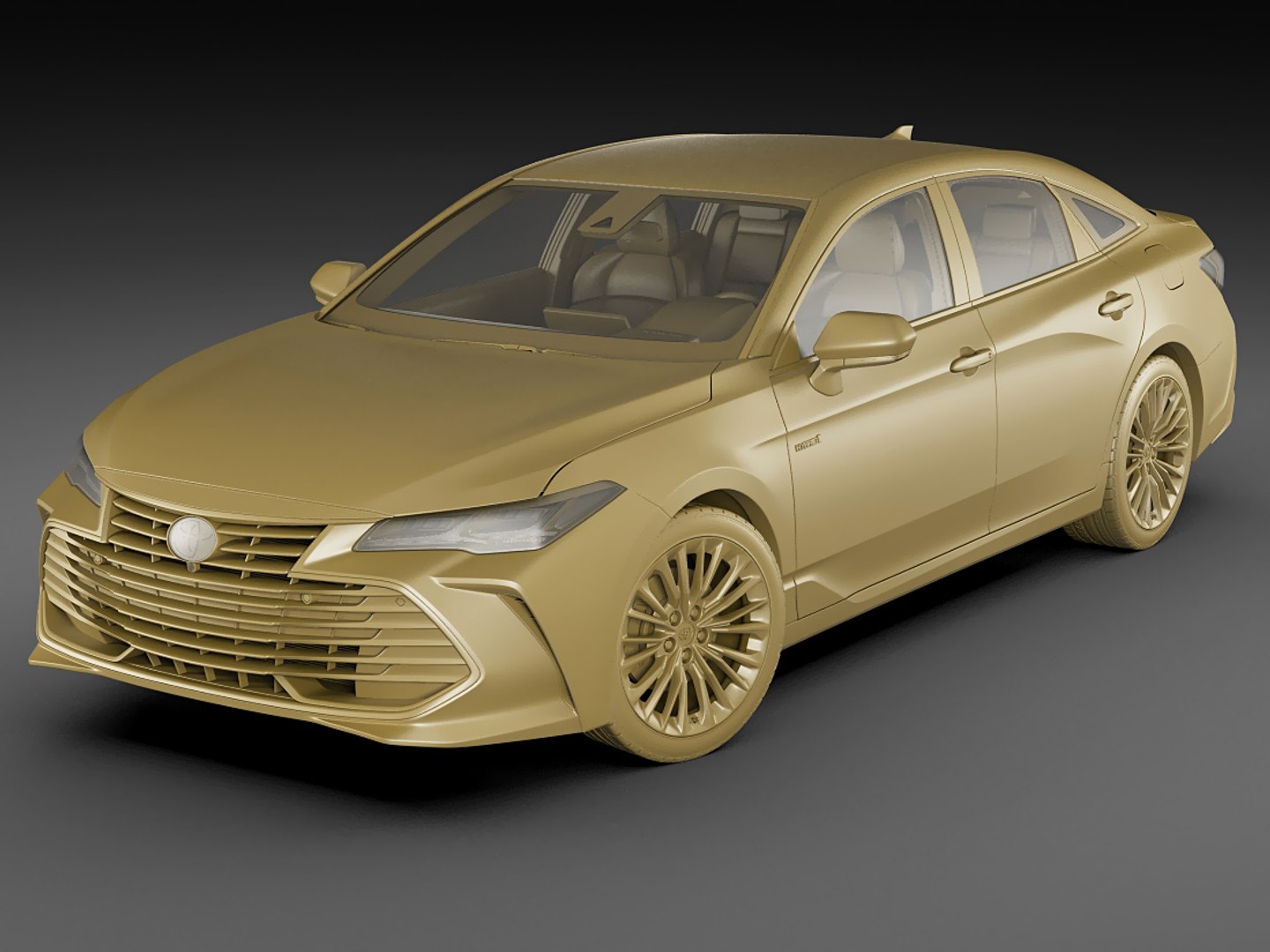 Toyota Avalon Hybrid 3D Model - TurboSquid 1264143