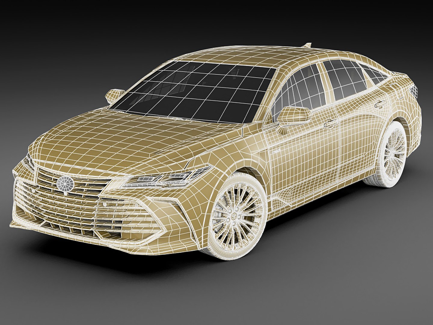 Toyota Avalon Hybrid 3D Model - TurboSquid 1264143