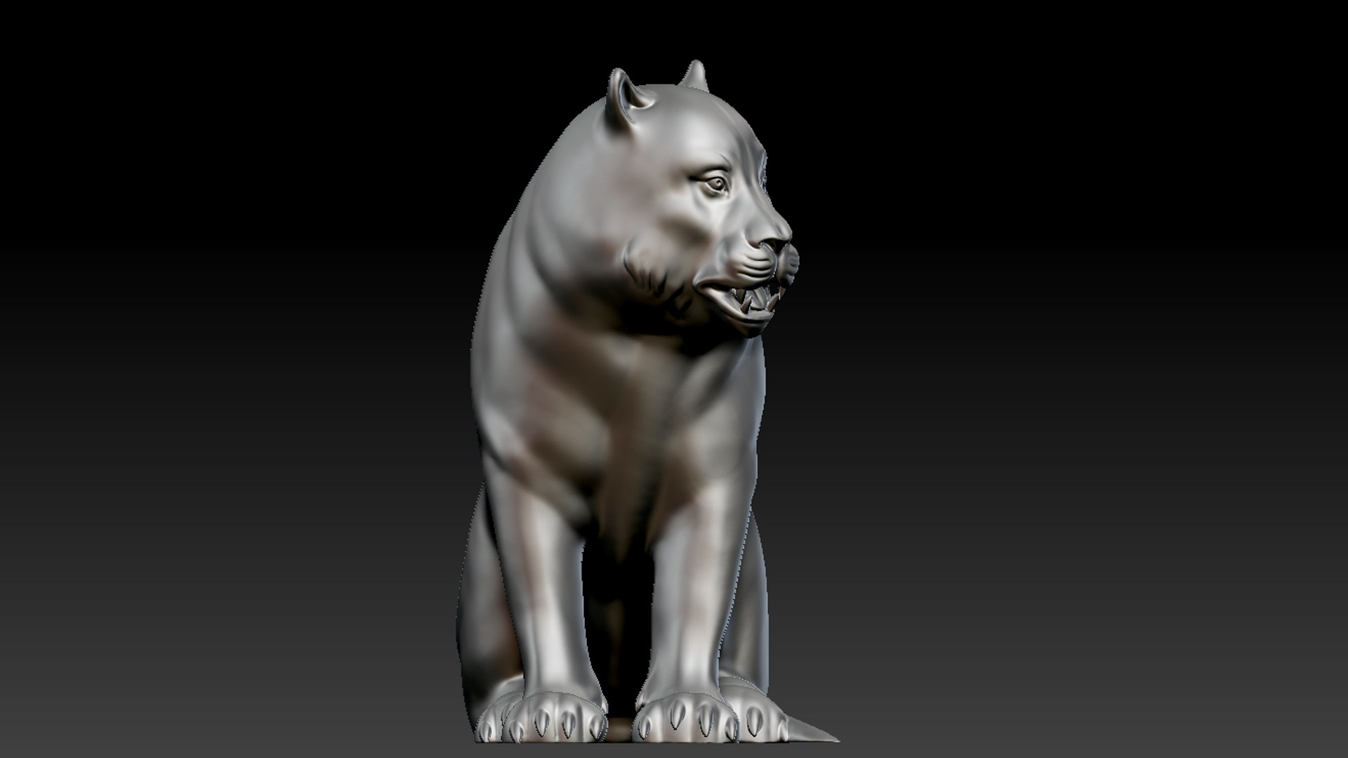 Tiger 3d print model - TurboSquid 2174521