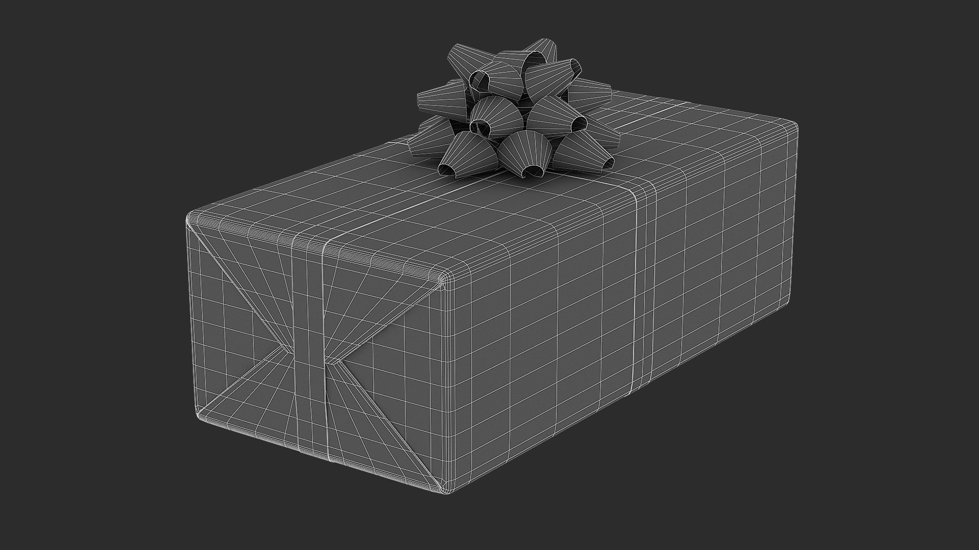 3D Wrapped Gift Box 3 V2 Model - TurboSquid 2294829