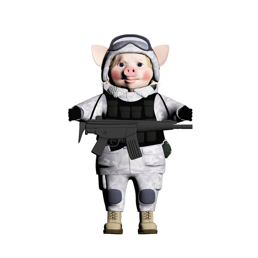 Cartoon Character Janna 3D Model - TurboSquid 1375453