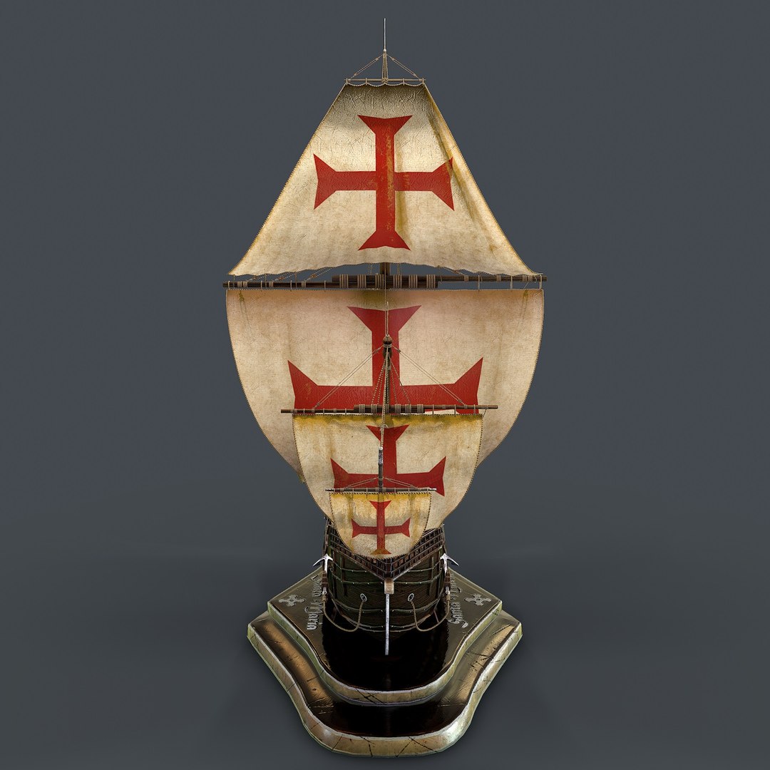 Santa Maria Ships Model - TurboSquid 1523018