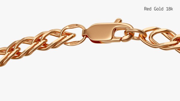 3D chain necklace model - TurboSquid 1650975