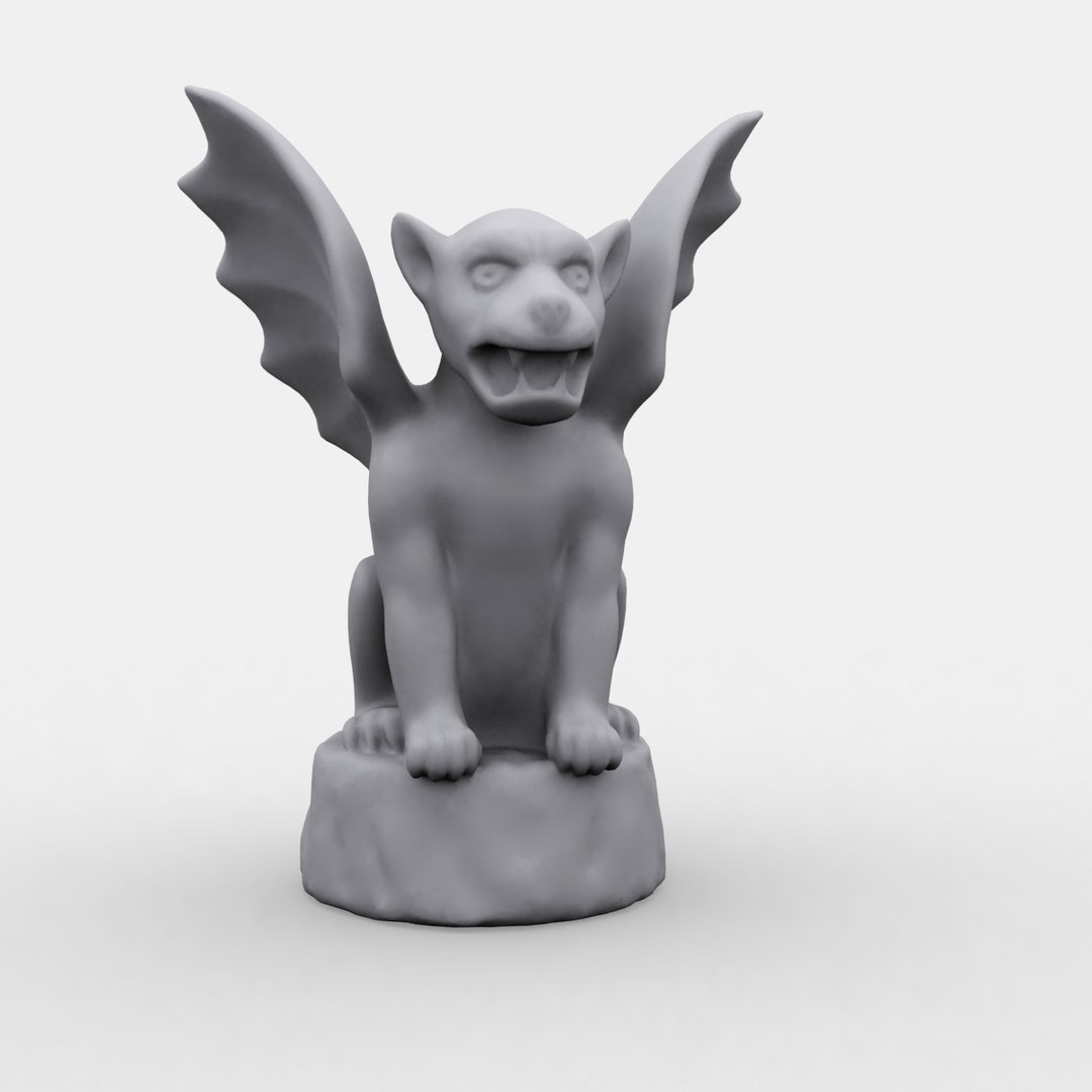 3d Gargoyle Model