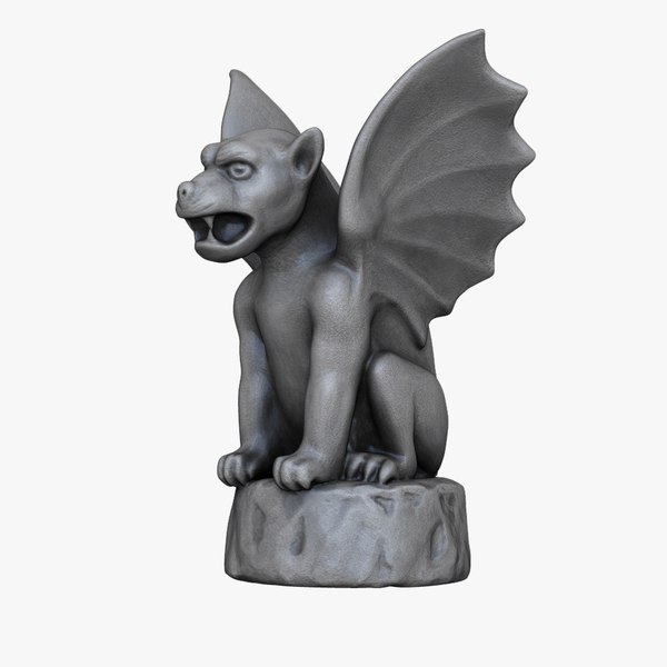 3d gargoyle model