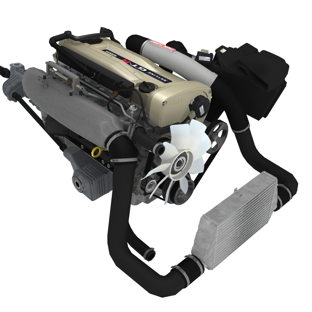 3D model rb26dett n1 engine nissan - TurboSquid 1375248
