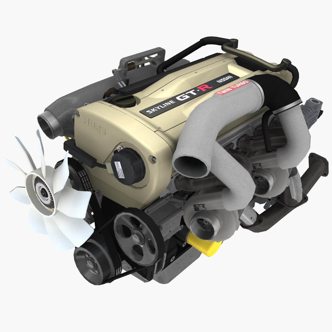 3D model rb26dett n1 engine nissan - TurboSquid 1375248