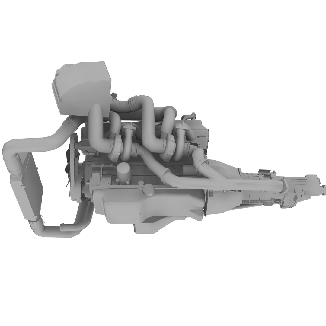 3D Model Rb26dett N1 Engine Nissan - TurboSquid 1375248